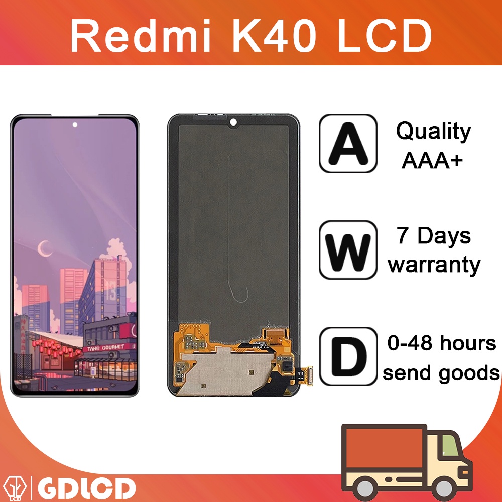 Redmi K40 จอแสดงผล LCD หน้าจอสัมผัส Digitizer แบบเปลี่ยน | Shopee Thailand
