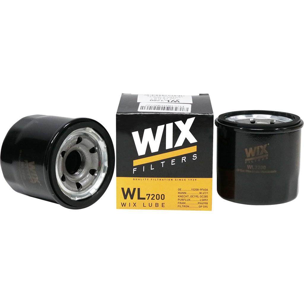 WIX OIL FILTER WL7200,WL10466A[51358],51365,P50-2067,W67/1[M20x1.5 ...