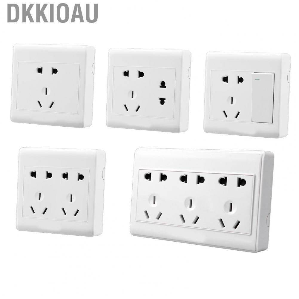 Dkkioau Household Power Socket PC Ultrathin Power Outlet Socket Flame ...