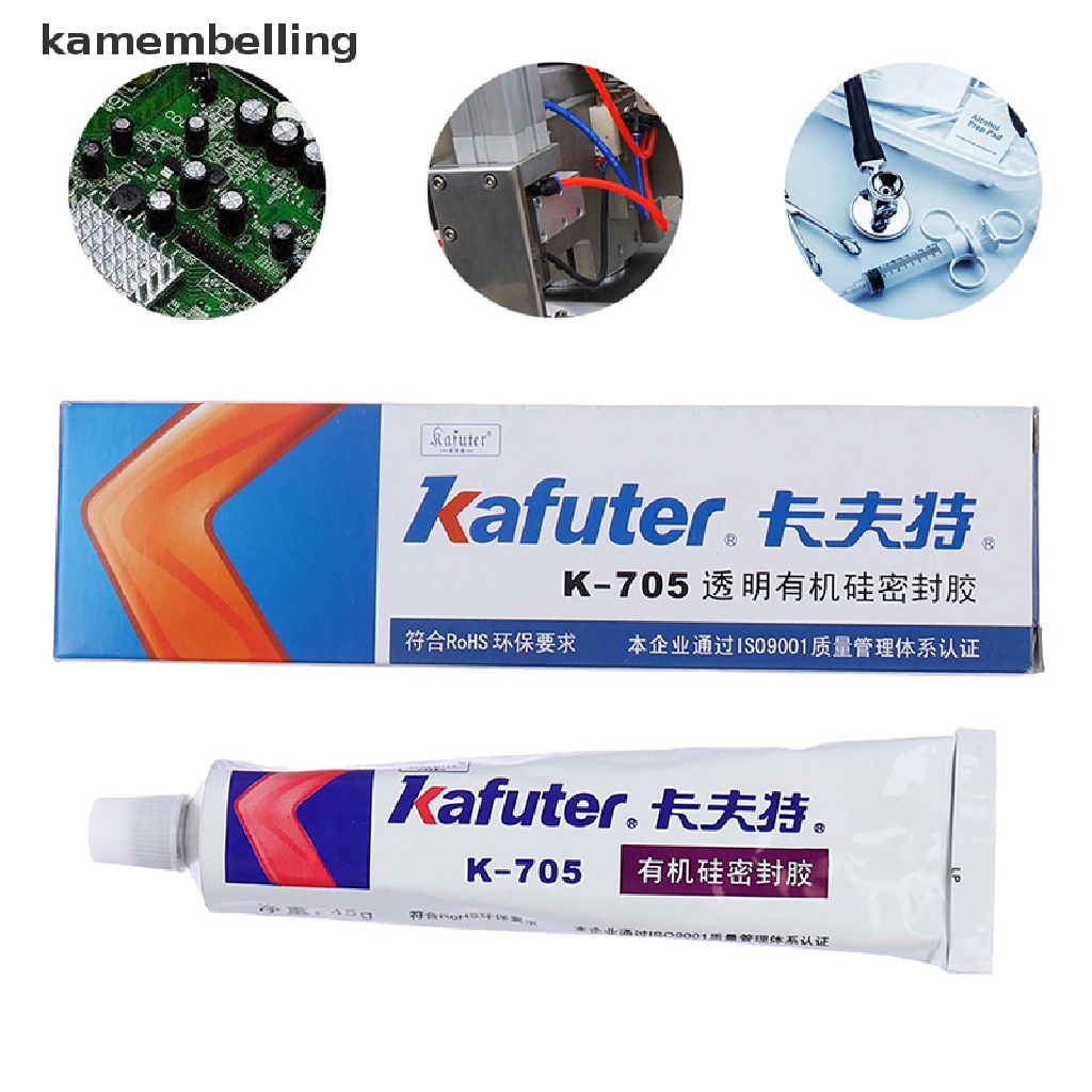 Kamembelling กาวยางซิลิโคนใส K-705 RTV EN 45 กรัม | Shopee Thailand