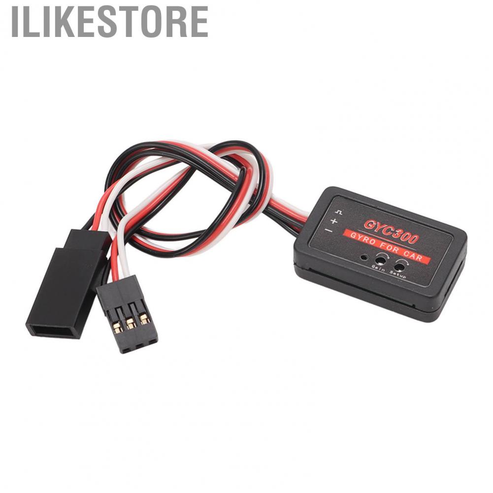 Ilikestore GYC300 Mini Gyroscope for RC Car Boat Black Plastic One Pass ...