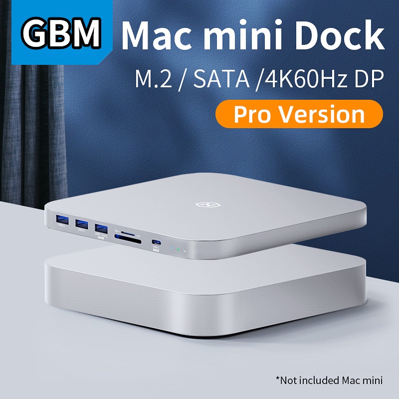 ฮับ USB C สำหรับ Mac mini M1/M2 พร้อม HDD Enclosure 2.5 SATA NVME M.2 ...