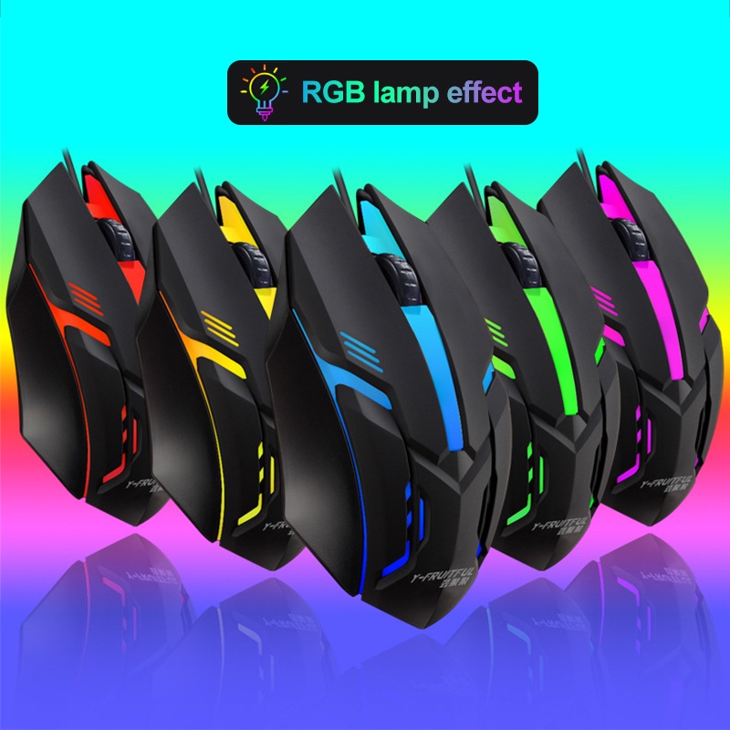 【ส่งไวจากไทย】เมาส์เกมมิ่ง RGB Gaming Mouse ราคาถูกที่สุดราคาถูกที่สุด ...