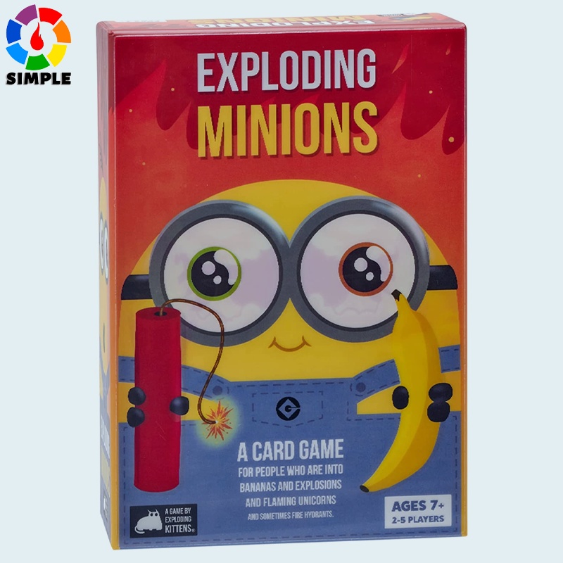 Exploding Minions by Exploding Kittens - Easy Family-Friendly Party ...