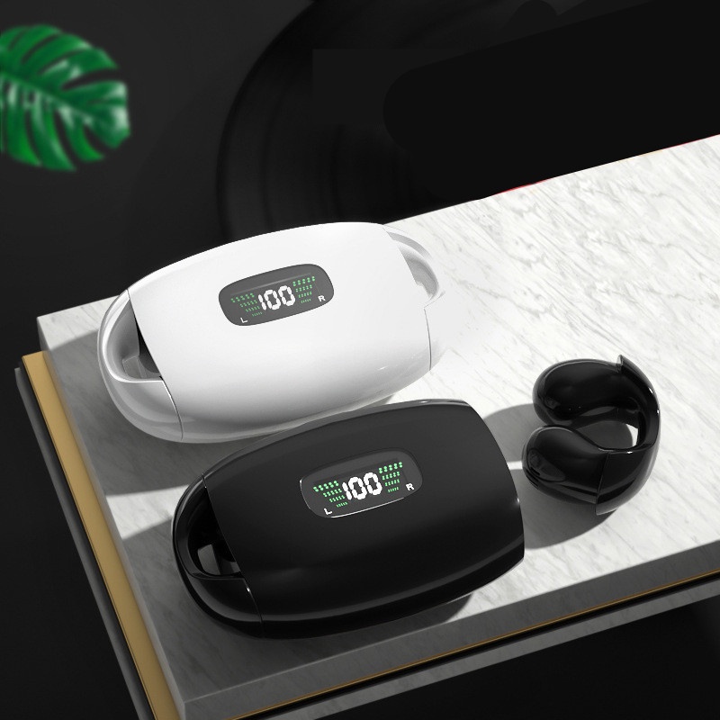 Yyk-q96 หูฟังบลูทูธไร้สาย 5.3 พร้อมจอแสดงผลดิจิทัล | Shopee Thailand