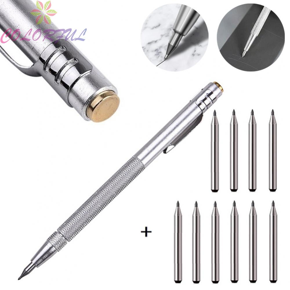 【COLORFUL】Nib Stainless Steel Tungsten Carbide Scriber Ceramic Cutting ...