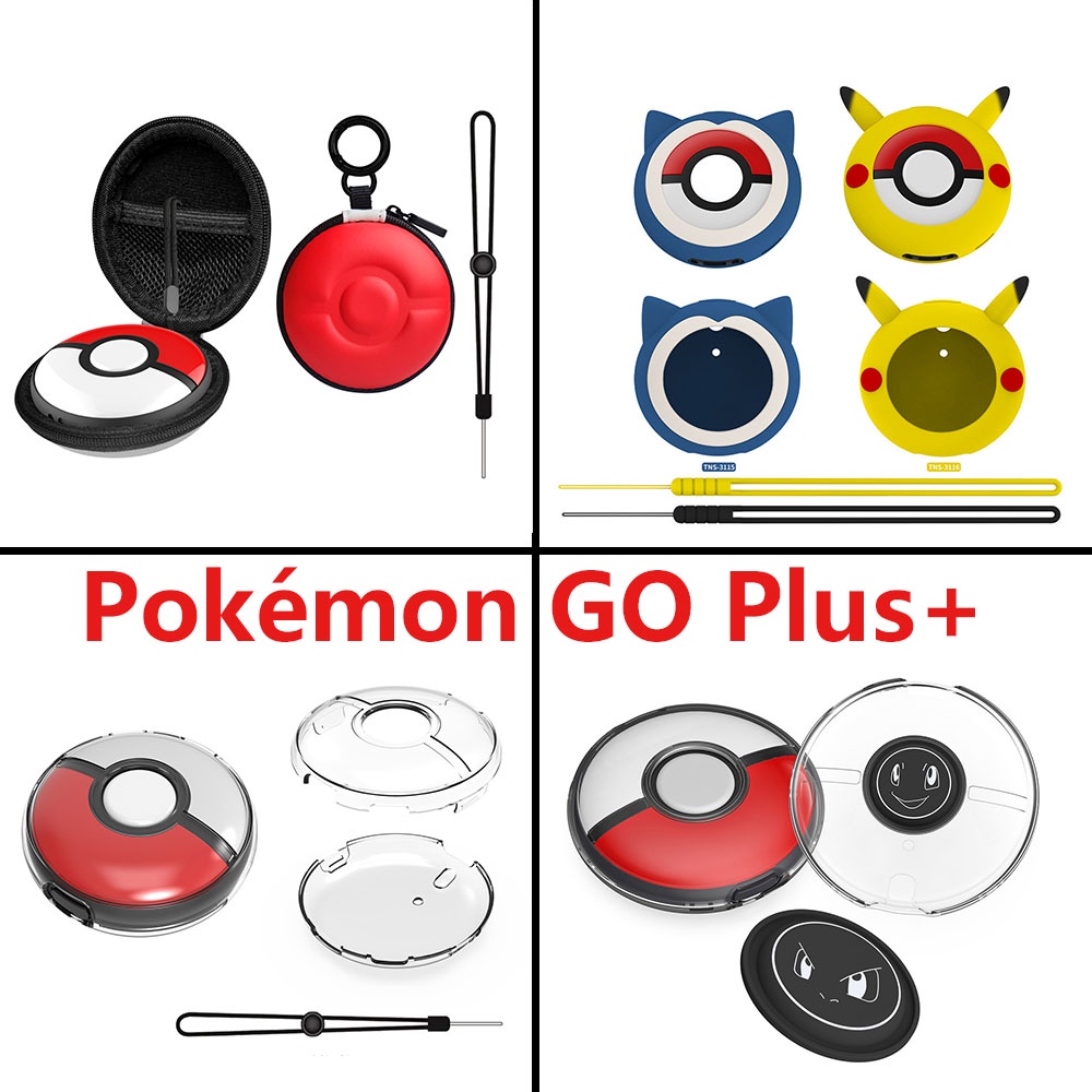 Pokemon Go Plus + Case เคสกระเป๋าซิลิโคน ฐานชาร์จ อุปกรณ์เสริม สําหรับ ...