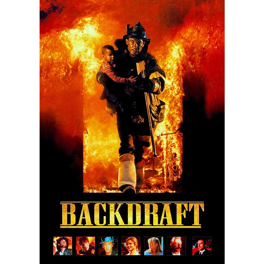 Backdraft เปลวไฟกับวีรบุรุษ (1991) DVD หนัง มาสเตอร์ พากย์ไทย | Shopee ...