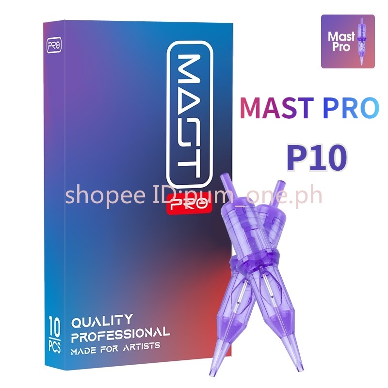 "พร้อมส่ง" Mast Pro เครื่องสักถาวร PMU 0.18 มม. 1RL 0.35 มม. 10 ชิ้น ...