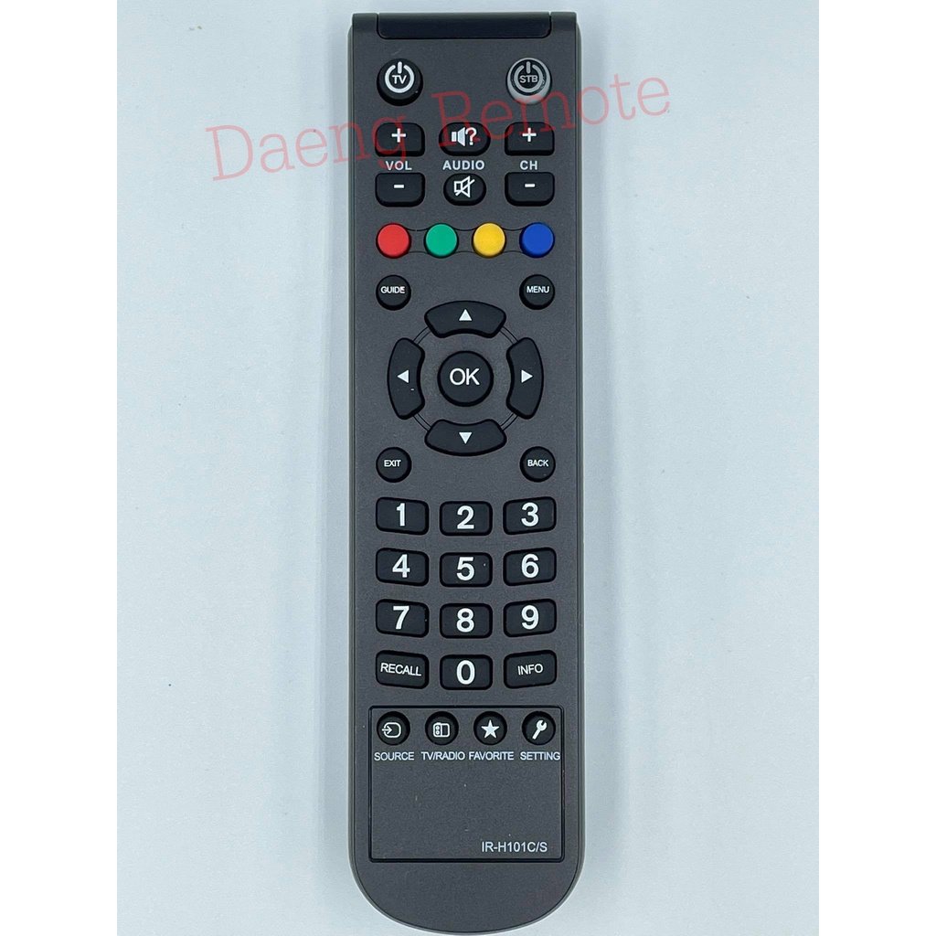 รีโมทจานดาวเทียม True รุ่น HD-H101S/HD-2000/HD-H10S/HD-K10C/KAON กล่อง HUMAX รีโมททีวี/รีโมทแอร์ ...