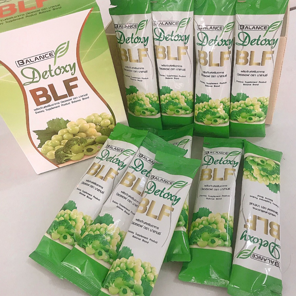 Balance F - BLF บีแอลเอฟ ดีท็อกซ์ล้างลำไส้ ไฟเบอร์ แก้อาการท้องผูก อาหารเสริมที่มีกากใยอาหาร ...