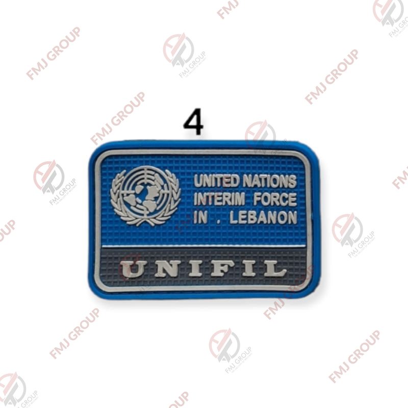 แผ่นปะยางโลโก้สัญลักษณ์ UN/Unifil/PBB Velcro | Shopee Thailand