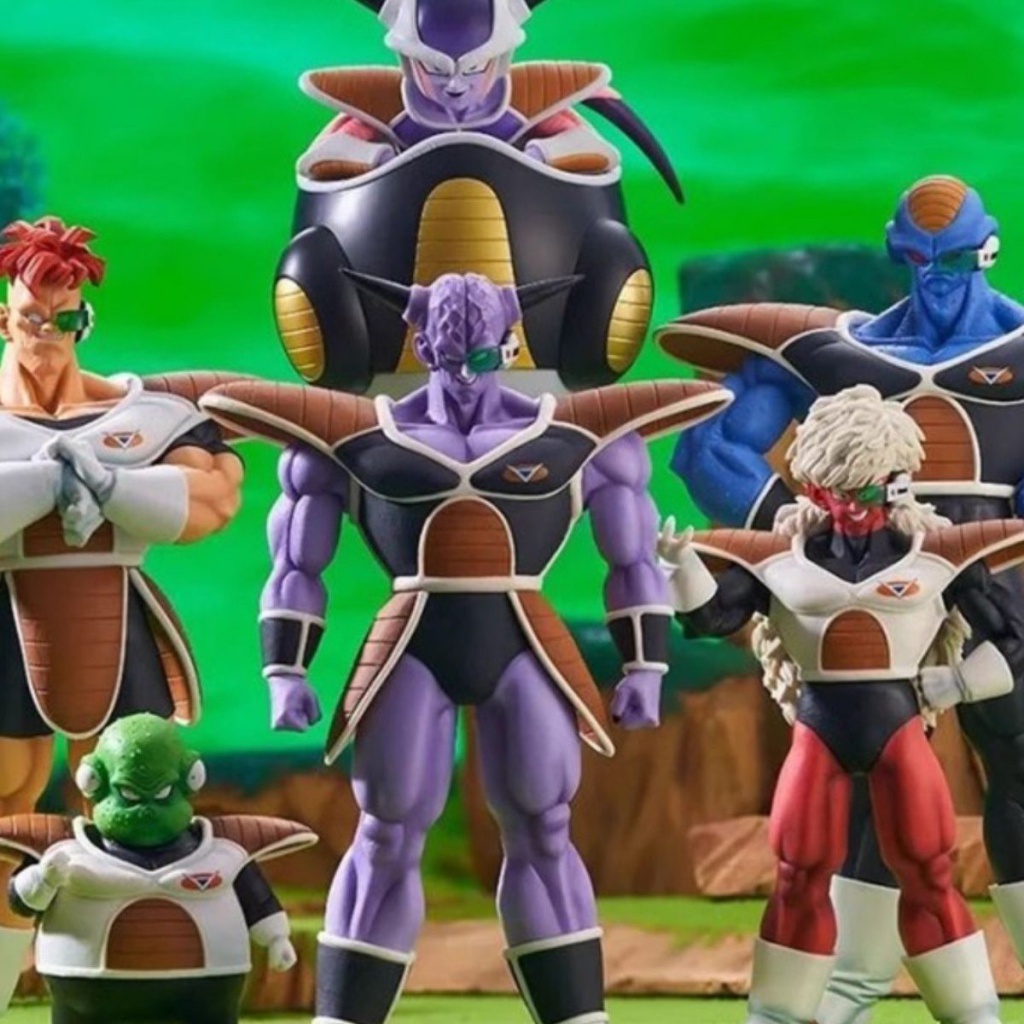 โมเดลฟิกเกอร์ Dragon Ball YFS Ginuit Team Ginuli Kumbat Gius Gurudo ของ ...
