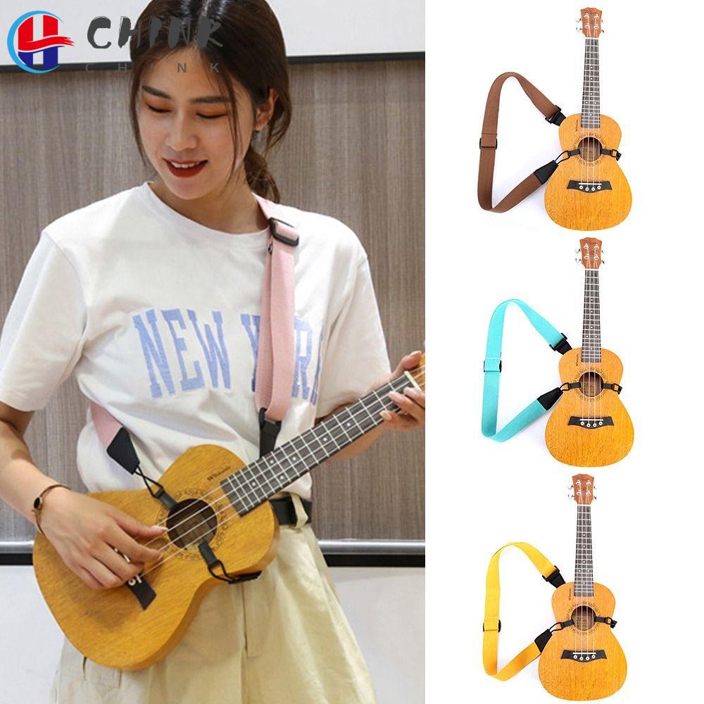 Chink สายคล้องอูคูเลเล่ 7 สี พร้อมตะขอ ไนล่อน ปรับได้ | Shopee Thailand