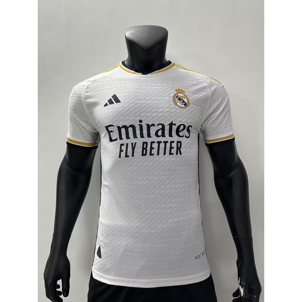 [Player Version] เสื้อกีฬาแขนสั้น ลายทีมฟุตบอล Real Madrid 2324 คุณภาพ ...