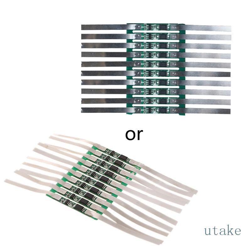 Utake ใหม่ ชุดบอร์ดป้องกันแบตเตอรี่ลิเธียม 3A BMS คุณภาพสูง สําหรับ 1S ...