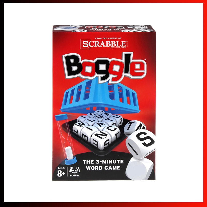 เกมส์ Scrabble Boggle The 3 Minute Word Search Game Fast Thinking Game ...