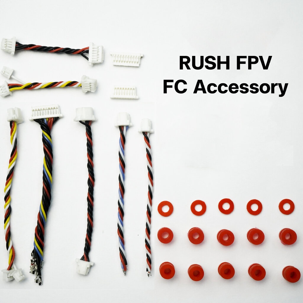 RUSH FPV FC Accessory สาญสันญญาณต่างๆ บอร์ด Flight Control ปลั๊กต่างๆ ...