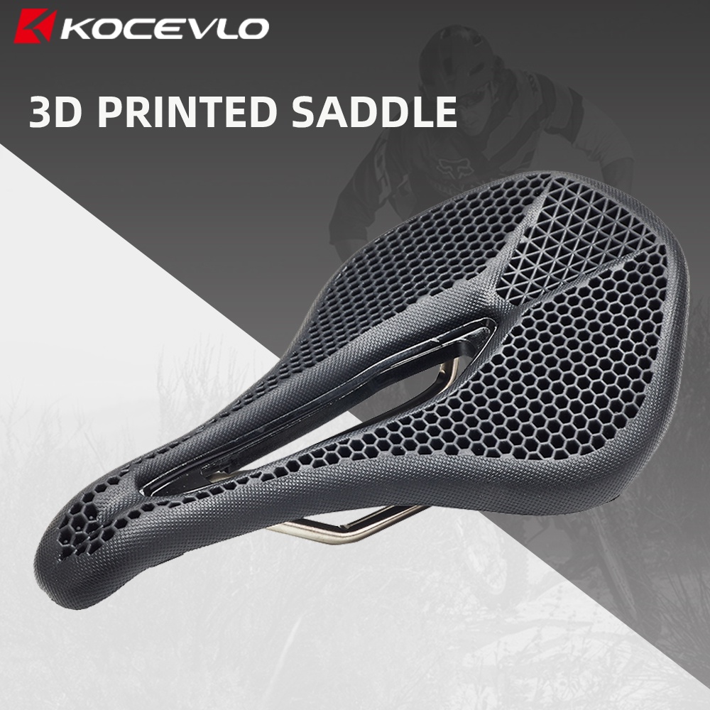 Kocevlo อานนั่งจักรยาน แบบนิ่ม พิมพ์ลาย 3D สําหรับจักรยานเสือภูเขา ...