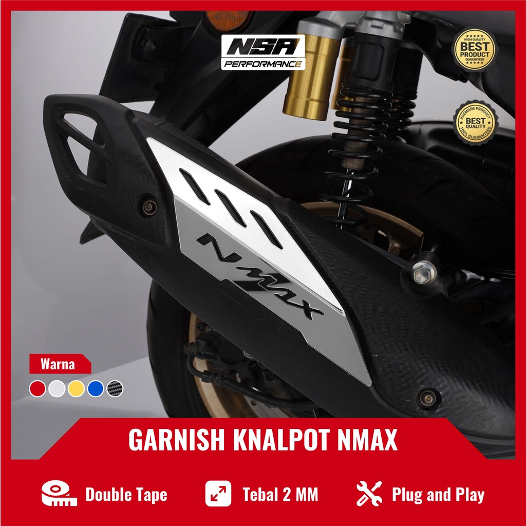 Nsa COVER GARNISH Exhaust Nmax New Garnis Exhaust Nmax New Motorcycle ...