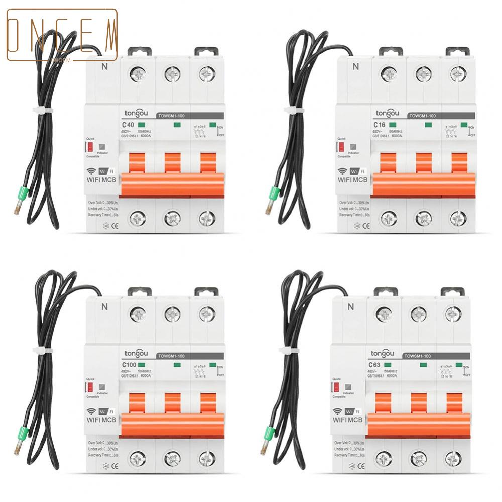 【ONCEMOREAGAIN】Din Rail Tuya WIFI Circuit Breaker Timer Remote Control ... 【ONCEMOREAGAIN】Din Rail Tuya WIFI Circuit Breaker Timer Remote Control ...