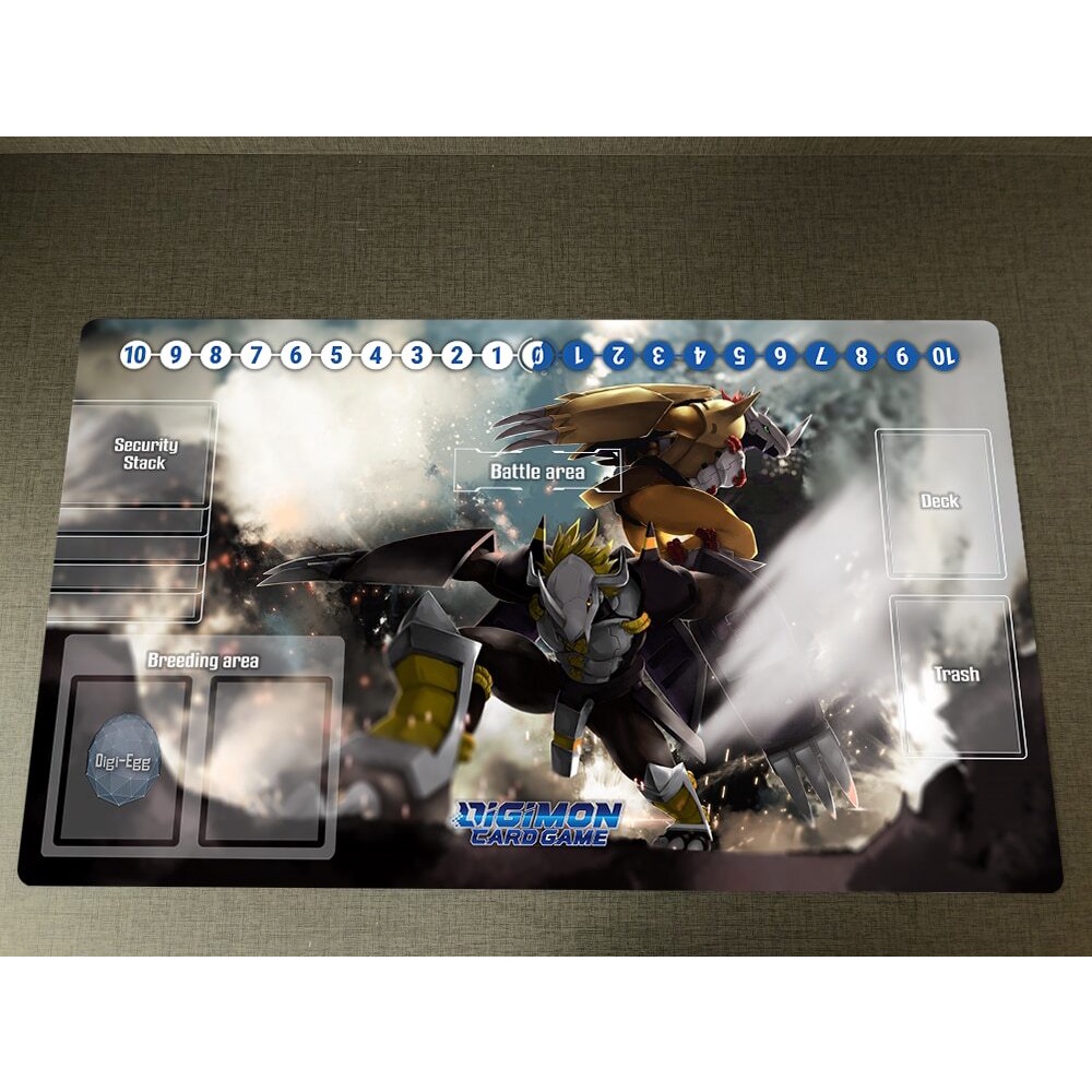 แผ่นรองเมาส์ กันลื่น ลายการ์ตูนอนิเมะ Digimon PlayMat DTCG CCG TCG สําหรับเล่นเกม | Shopee Thailand