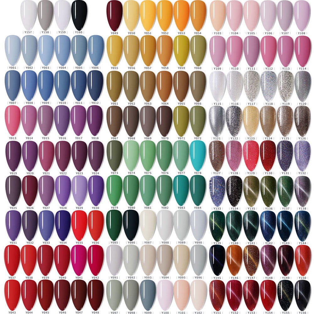 MSK 160สี สีเจลทาเล็บ 7.3ML สีเจล สีทาเล็บเจล ยาทาเล็บเจล UV/LED แแบบต้องอบ (ต้องใช้เครื่องอบ ...