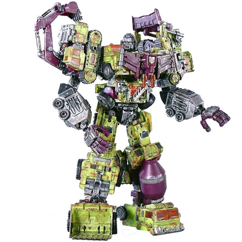 NBK 6 IN 1 NEW 45CM Devastator Repaint Transformation Combiner Toys ...