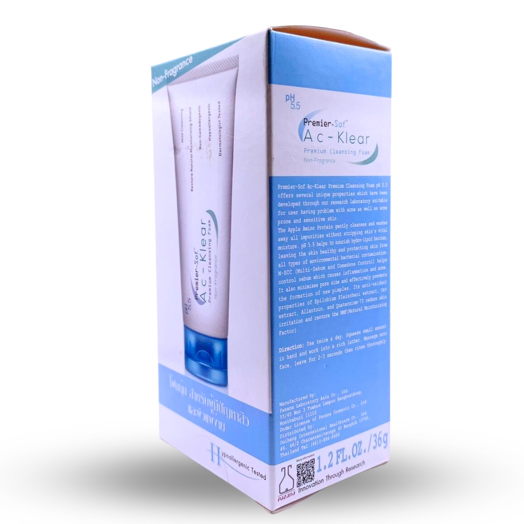 Premier- Sof Ac - Klear (โฟมล้างหน้า พรีเมียร์-ซอฟ แอค-เคลียร์) | Shopee Thailand