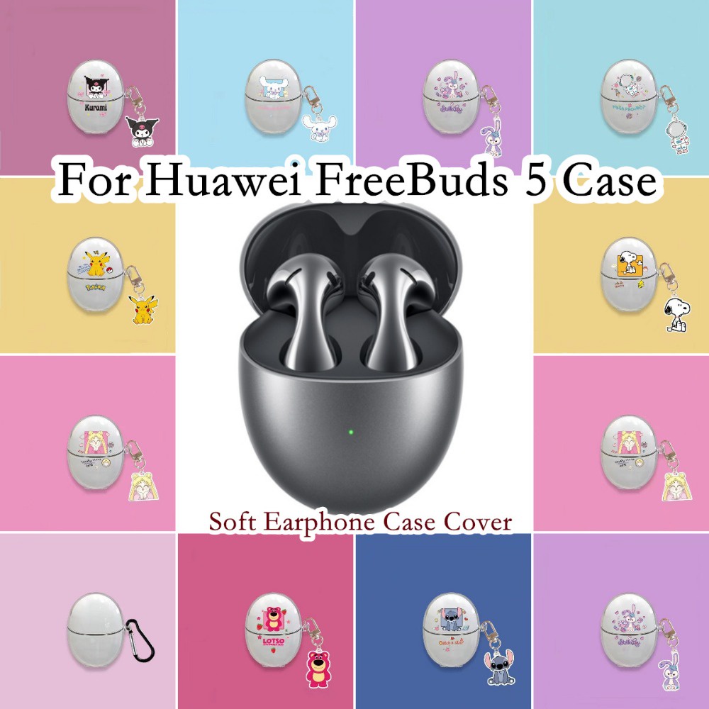 พร้อมส่ง! นําไปใช้กับ Huawei FreeBuds 5 เคส Case เคสหูฟัง ลายการ์ตูน ...