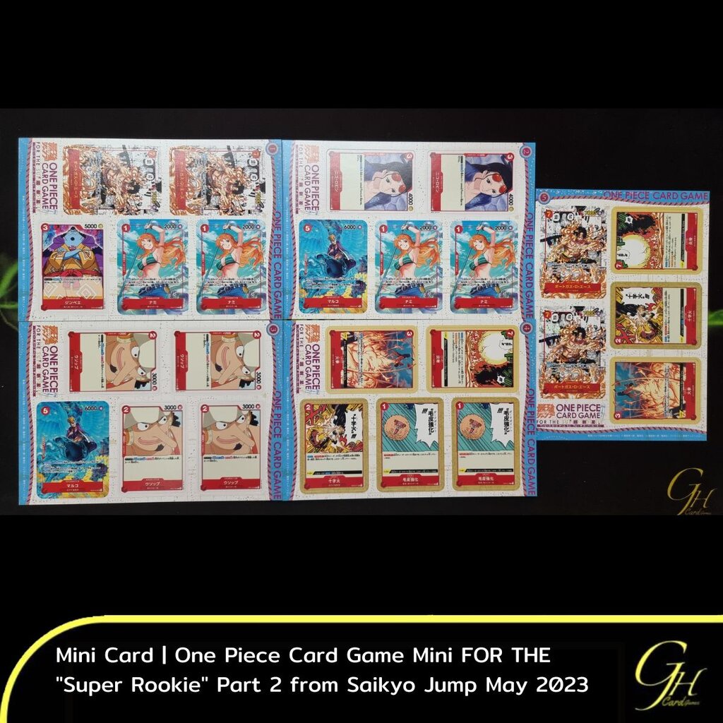 One Piece Card Game [MiniCard-Part 2] One Piece Card Game Mini FOR THE ...
