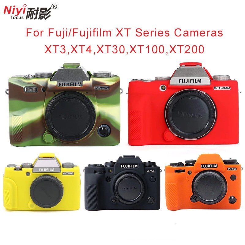 เคสซิลิโคนนิ่ม ป้องกันกล้อง สําหรับ Fuji Fujifilm XA7 XT3 XT4 XT30 XT100 XT200 | Shopee Thailand