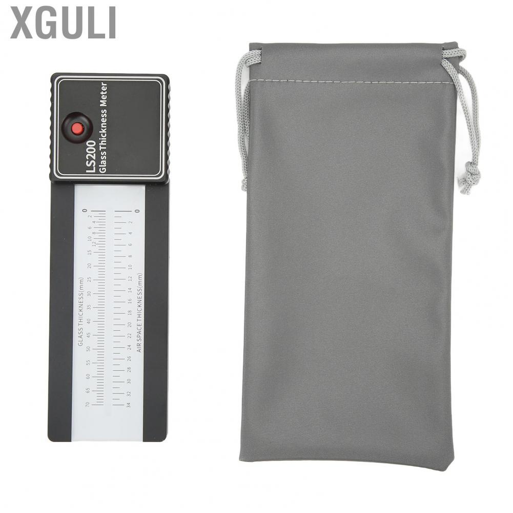 Xguli Glass Thickness Gauge Double Layer Insulated Thickness Measuring ...