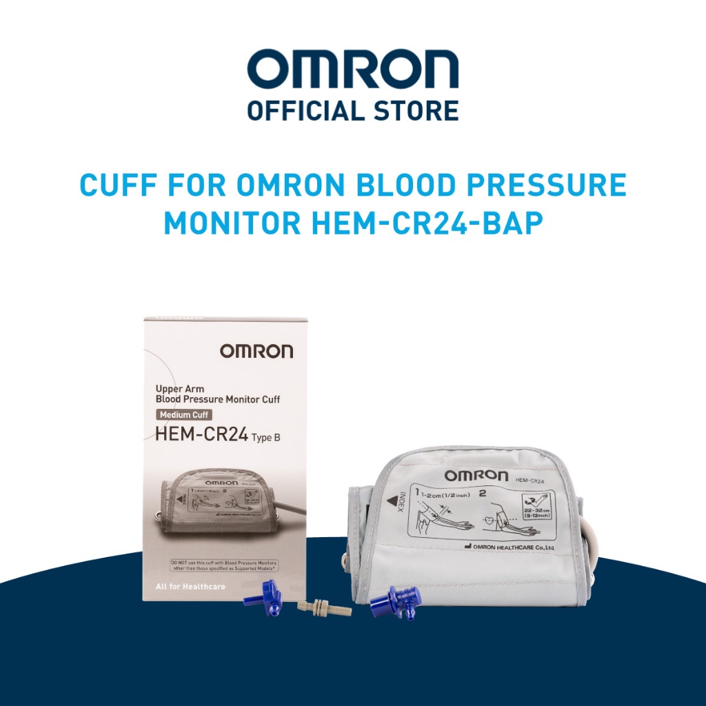 OMRON ผ้าพันแขนวัดความดัน รุ่น HEM-CR24-BAP Arm Wrap | Shopee Thailand