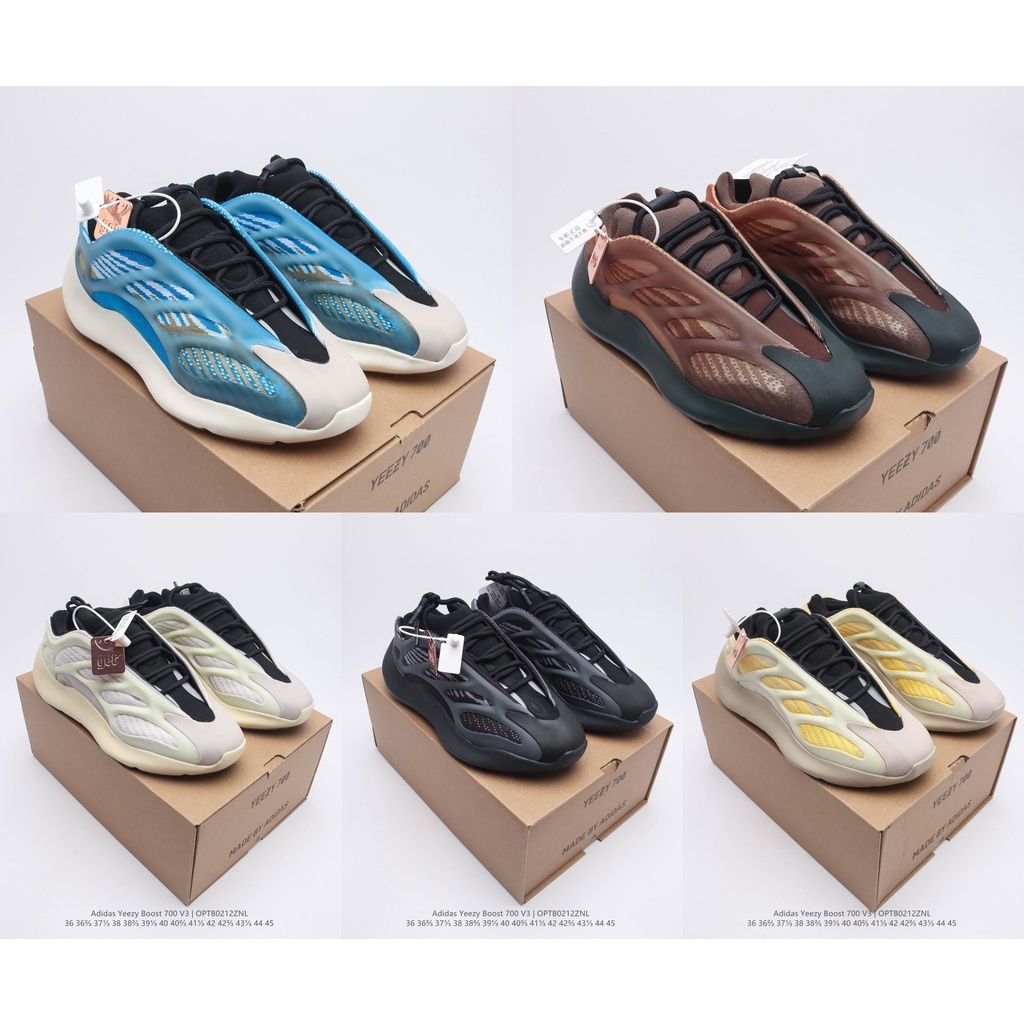 Original yeezy 700 v3 Coconut Shaped 700 รองเท้าวิ่งลําลอง กันลื่น ...