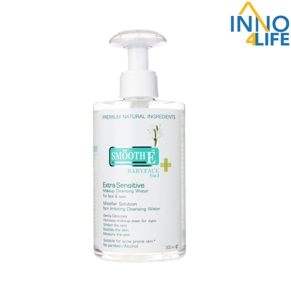 Smooth E Extra Sensitive Makeup Cleansing Water สมูทอี เอ็กซ์ตร้า เซนซิ ...