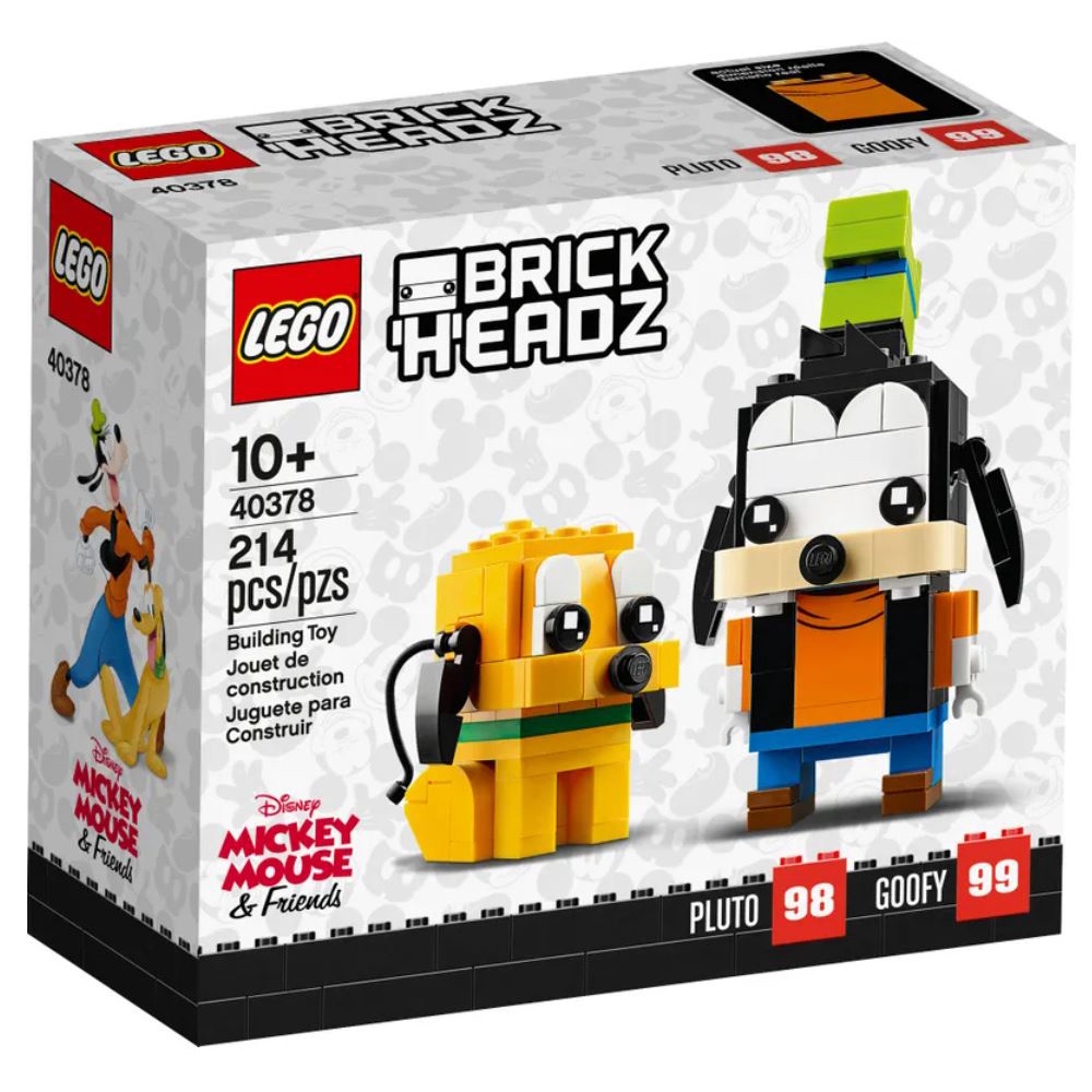 LEGO® BrickHeadz Disney’s Goofy & Pluto 40378 (ของแท้ 100% ครับ ...