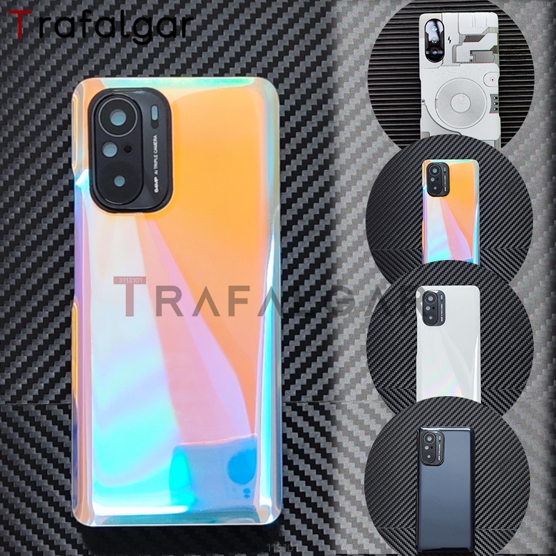 เคสแบตเตอรี่ด้านหลัง พร้อมเลนส์กล้อง และเทปกาว สําหรับ Xiaomi POCO F3 ...