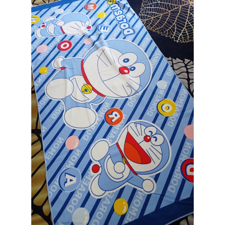 Tuala Mandi Kanak Kanak Doraemon ผ้าเช็ดตัวการ์ตูน Tuala Lembut การ์ตูน ...