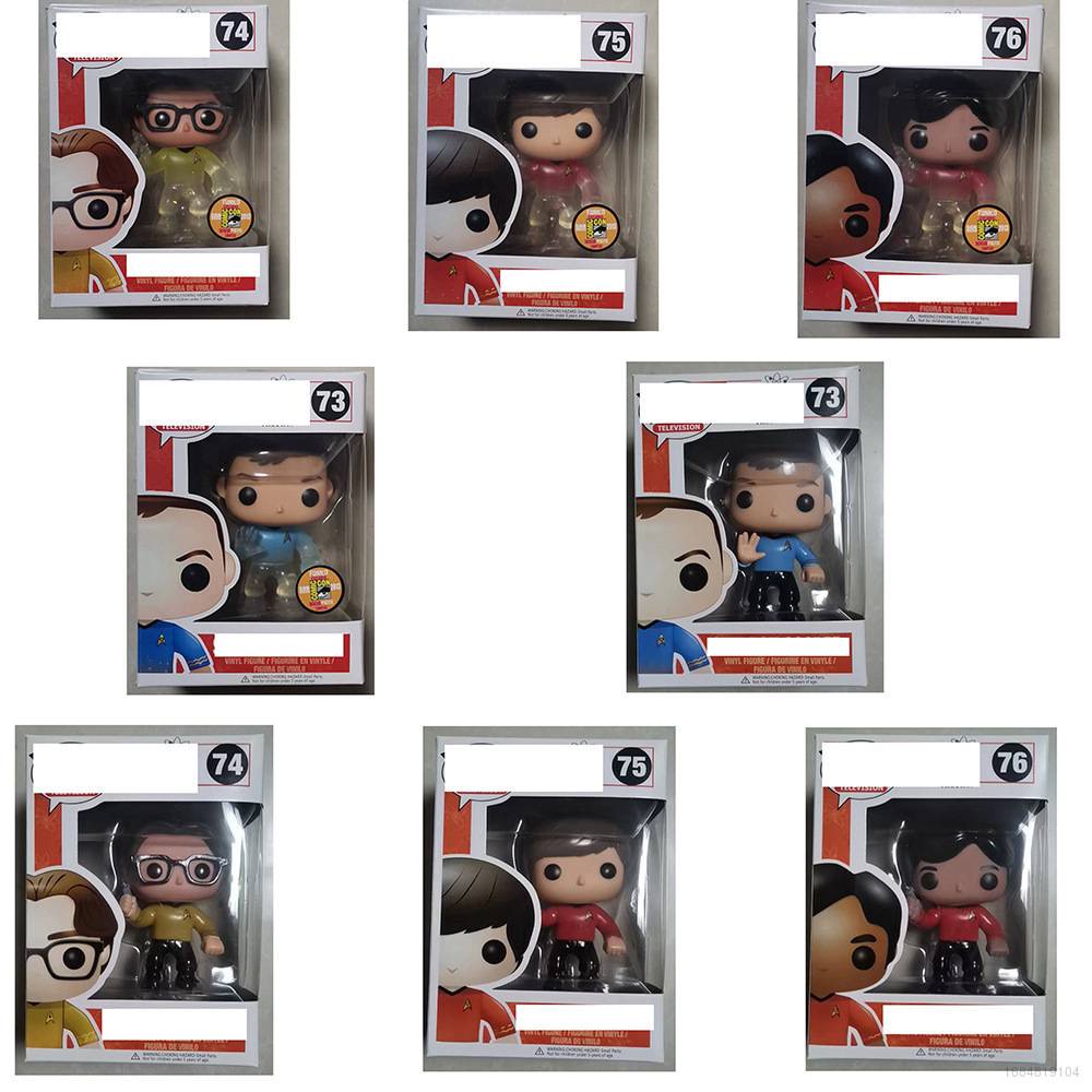 ฟิกเกอร์อนิเมะ FUNKO POP The Big Bang Theory x Star Trek TBBT Sheldon ...