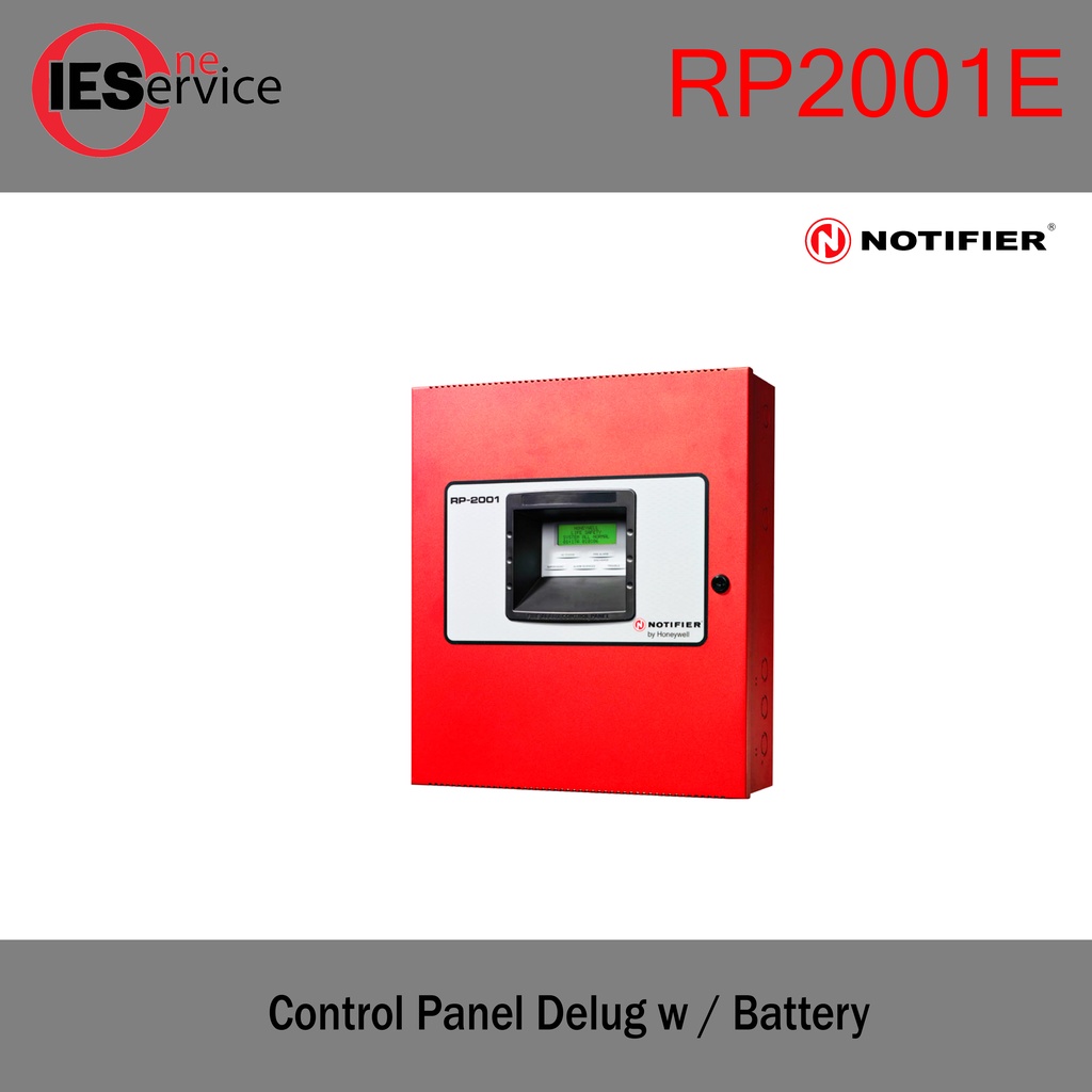 ตู้ควบคุมระบบไฟอลาม Fire Alarm Control Panel Delug w / Battery รุ่น ...