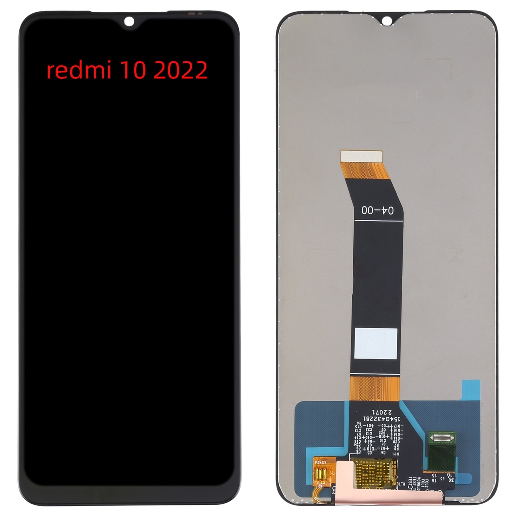 สําหรับ Xiaomi Redmi 10 2022 21121119สิงห์ 22011119Uy 21121119Vl หน้าจอ ...