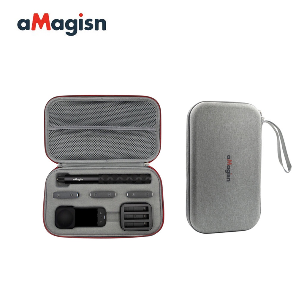 aMagisn Insta360 X3 Carrying Case Storage Bag กระเป๋าเก็บอุปกรณ์เสริม ...