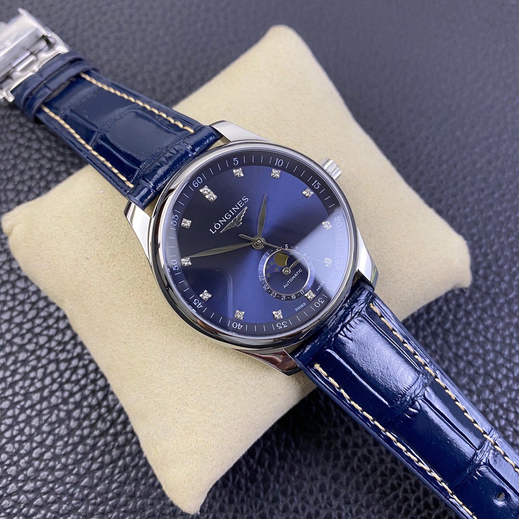 Longin Master Series Swiss Self-Winding Movement Sapphire Mirror ขนาด ...