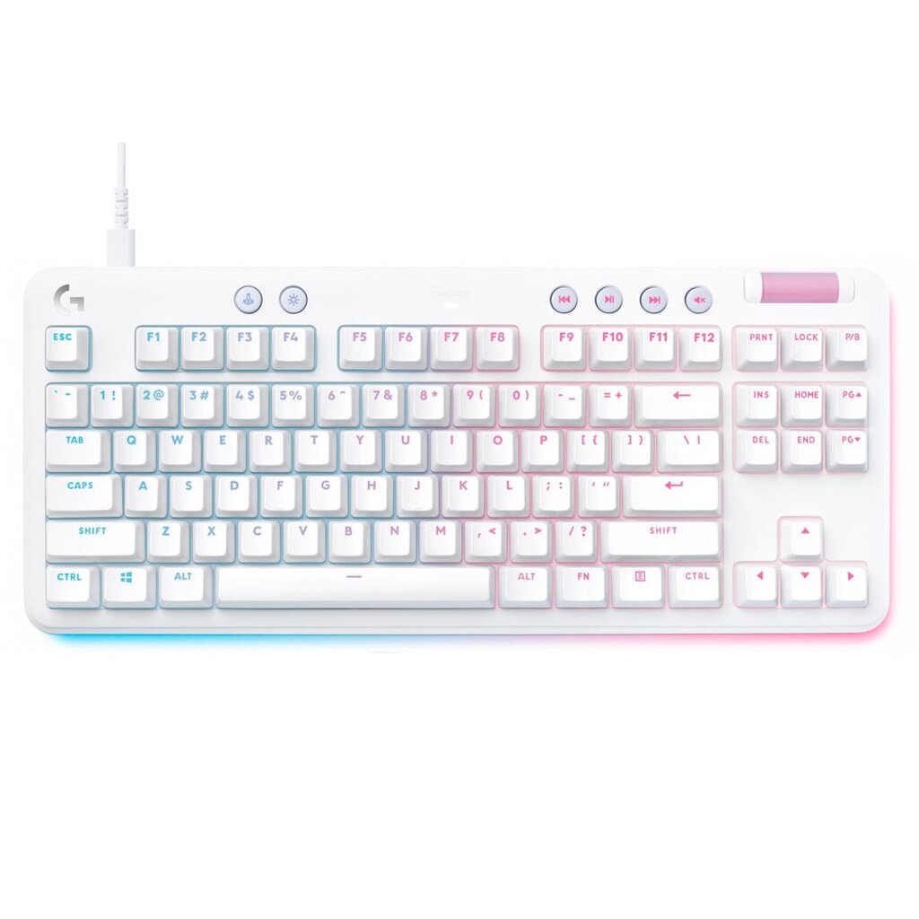 LOGITECH G715 WHITE GAMING KEYBOARD TACTILE | Shopee Thailand
