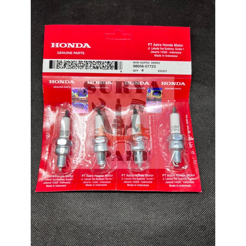 หัวเทียน U22 Honda Supra, Supra X Spark Plug Denso Supra X U22 | Shopee ...