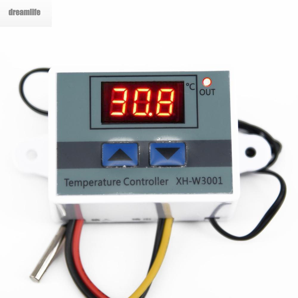 【dreamlife】12v 220v Digital Display Temperature Controller Thermostat Control Switch Probe