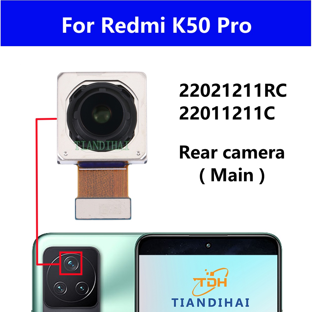 แท้ อะไหล่โมดูลกล้องหลัง สายเคเบิลอ่อน แบบเปลี่ยน สําหรับ Xiaomi Redmi K50 Pro K50pro | Shopee ...