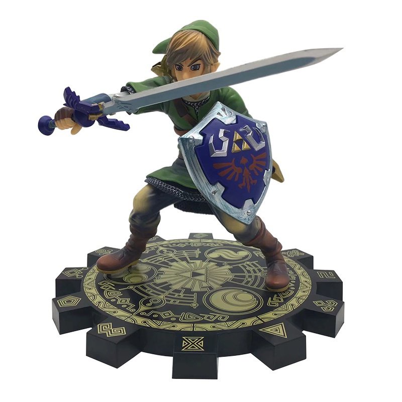 Spot Zelda legend Link character animation model GK master sword action ...