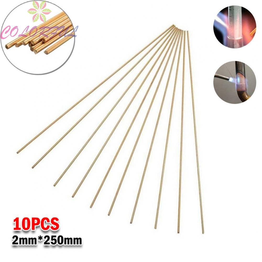 【COLORFUL】Welding Rod Welding Brazing 2mm×250mm Brass Welding Rod Low ...